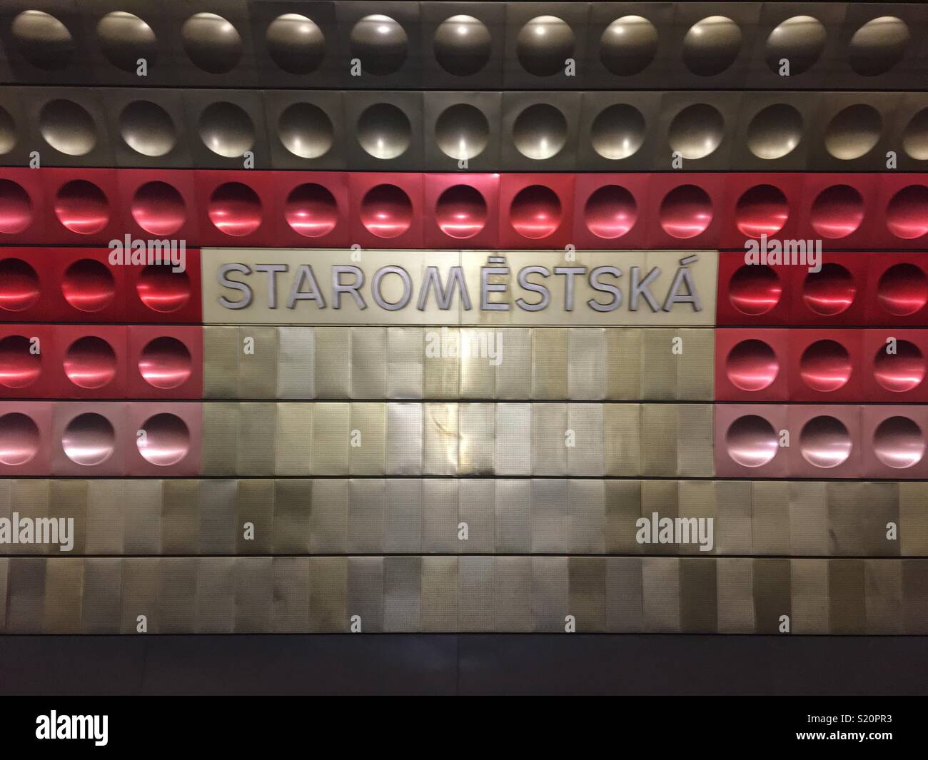 Staromestska station hi-res stock photography and images - Alamy