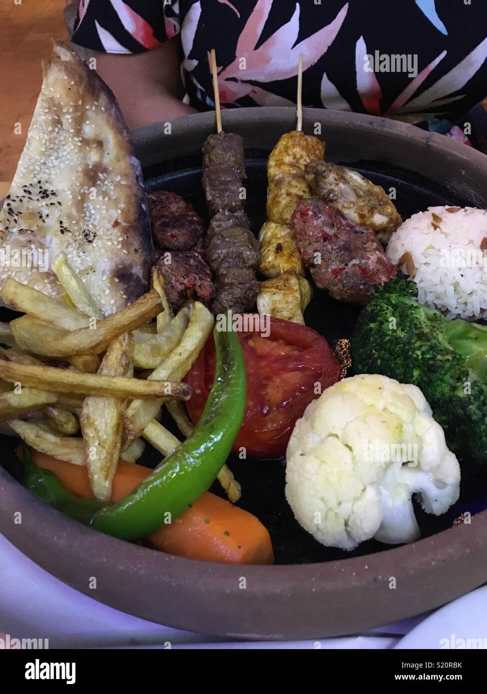 Turkish mixed grill Stock Photo - Alamy