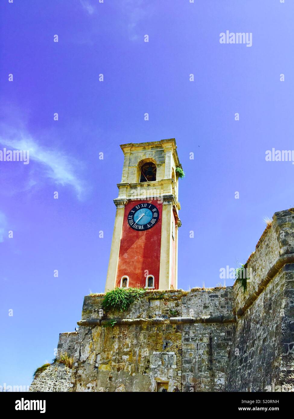 Ancient greek clocktower hi-res stock photography and images - Alamy