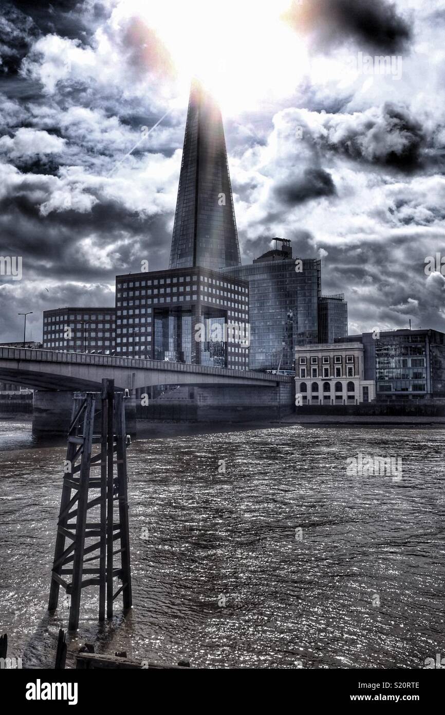 Shard of Light - The Shard, London Stock Photo - Alamy