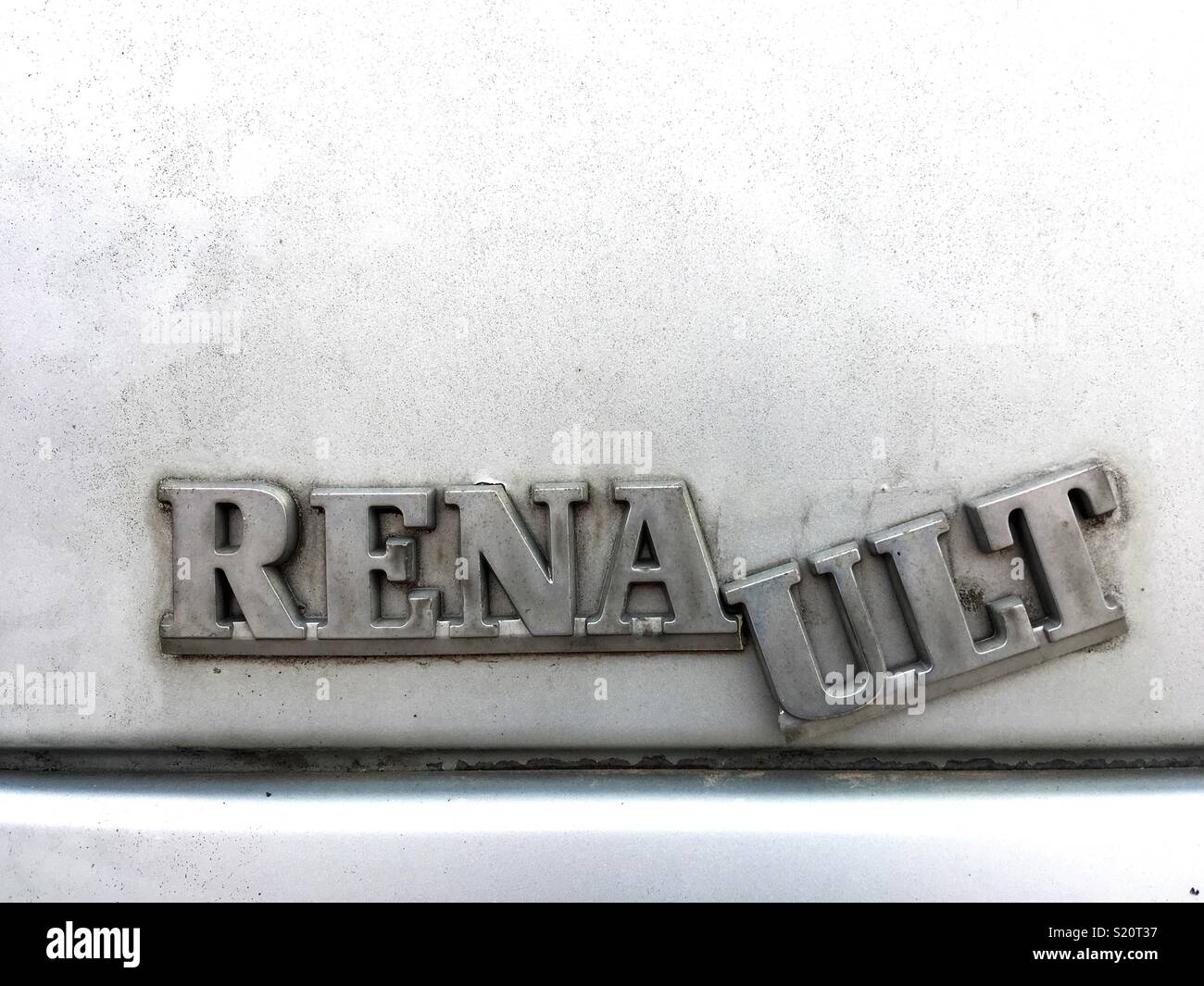A broken renault logo Stock Photo - Alamy