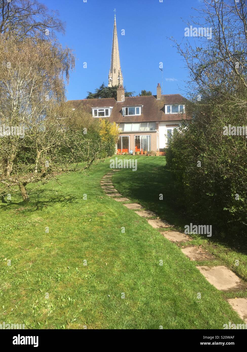 Spire house hi-res stock photography and images - Alamy