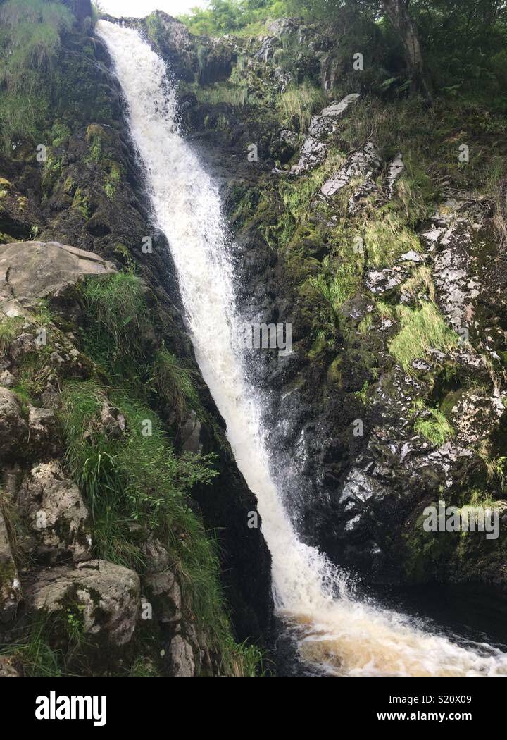 Linhope spout waterfall hi-res stock photography and images - Alamy