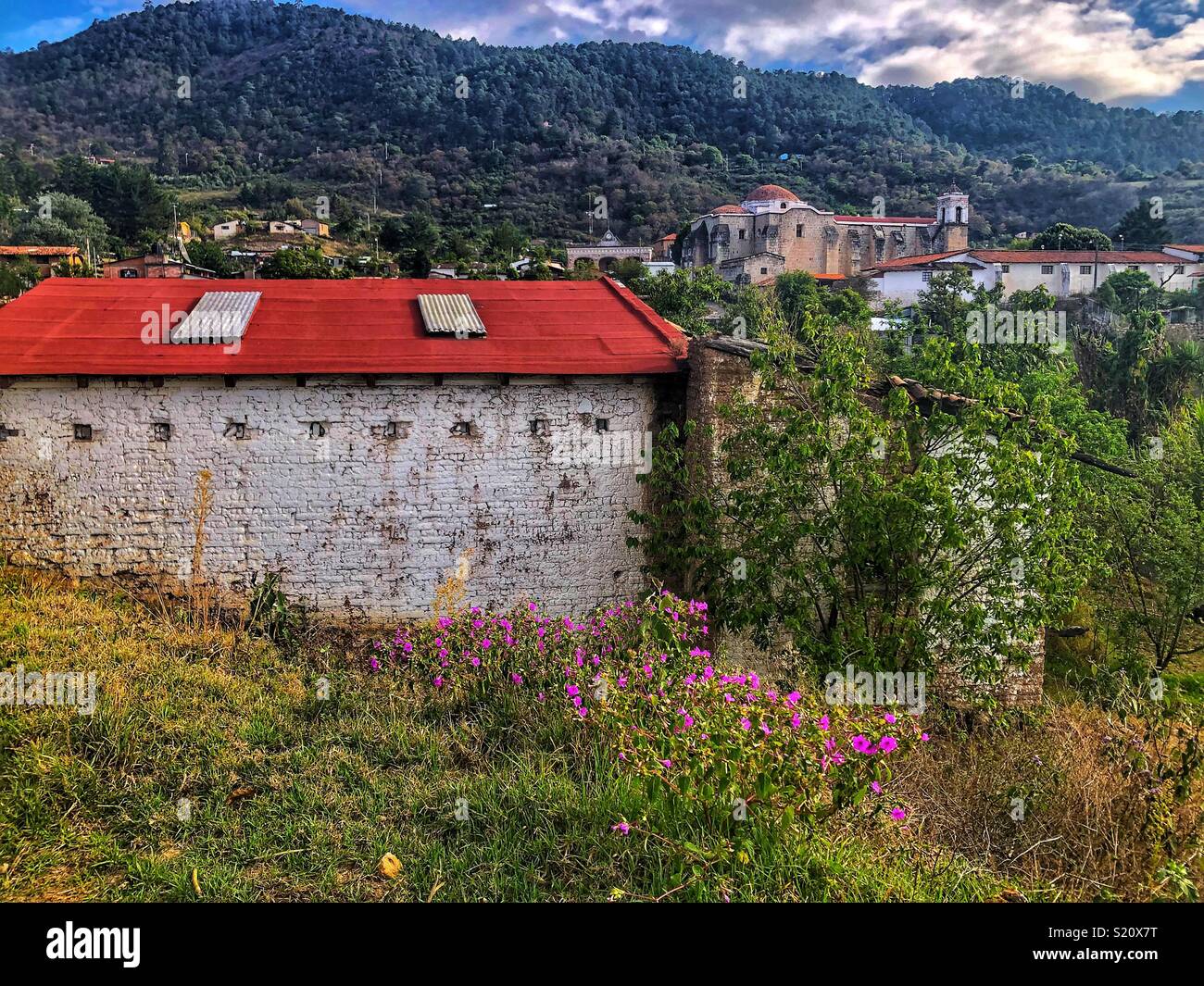 Village in Oaxaca, Mexico Stock Photo - Alamy