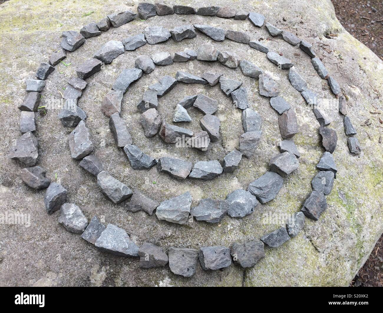 Land art circle hi-res stock photography and images - Alamy