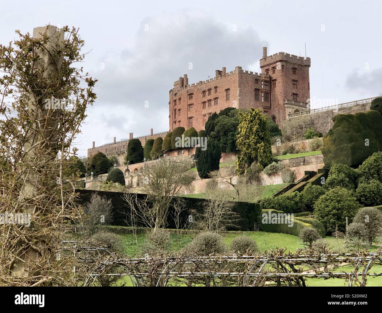 Powys castle hi-res stock photography and images - Alamy