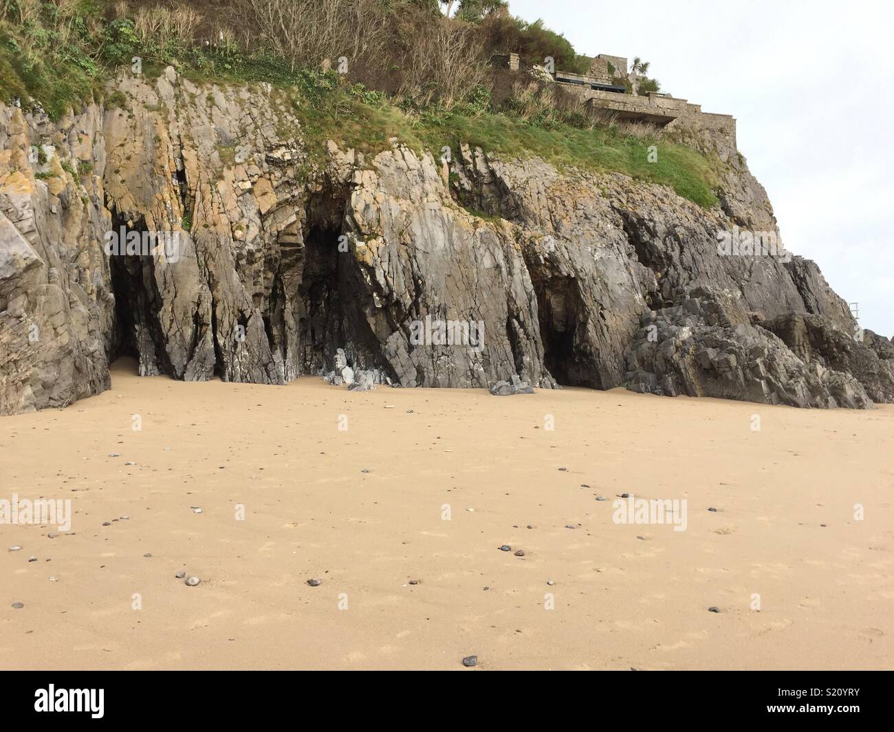 Welsh cliffs hi-res stock photography and images - Alamy