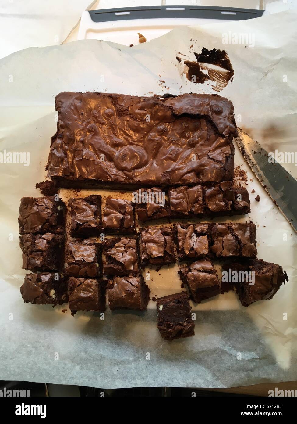 Baking brownie hi-res stock photography and images - Alamy