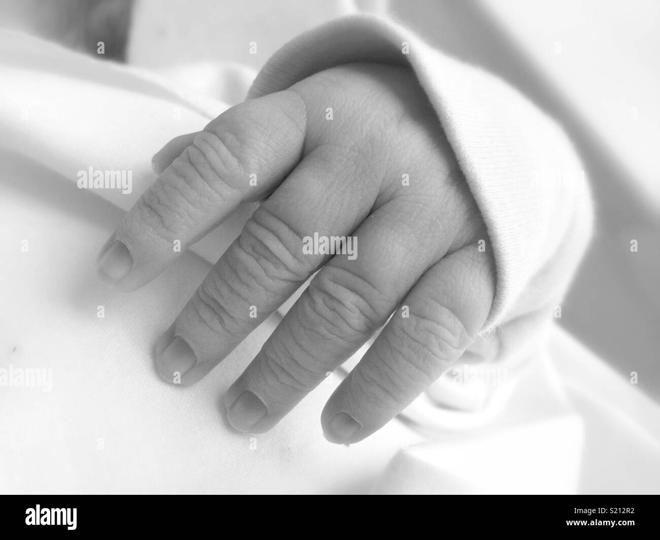 Baby, hand, 1, day, old, newborn Stock Photo - Alamy