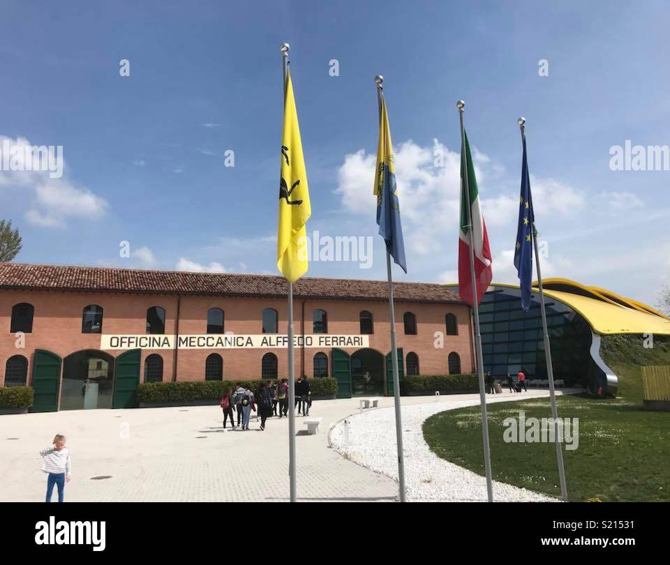 Ferrari Museum, Modena Stock Photo - Alamy
