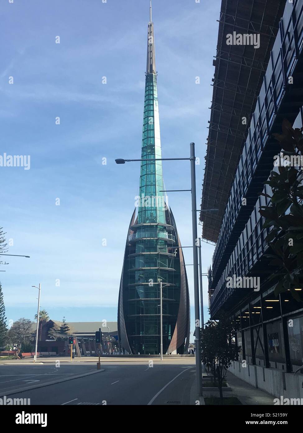 Bell tower, Elizabeth Quay, Perth, Western Australia Stock Photo - Alamy