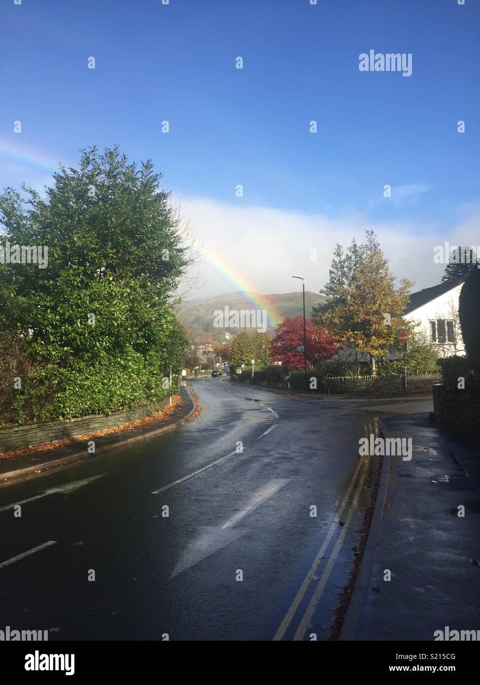 Rainbow road hi-res stock photography and images - Alamy