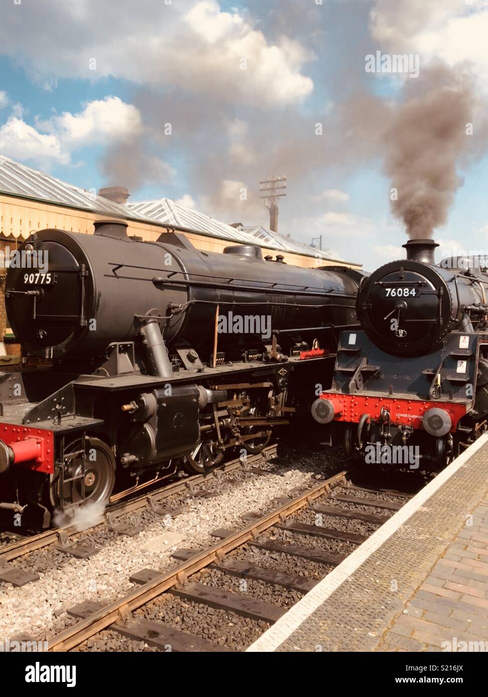 Sheringham North Norfolk Railway steam trains Stock Photo - Alamy