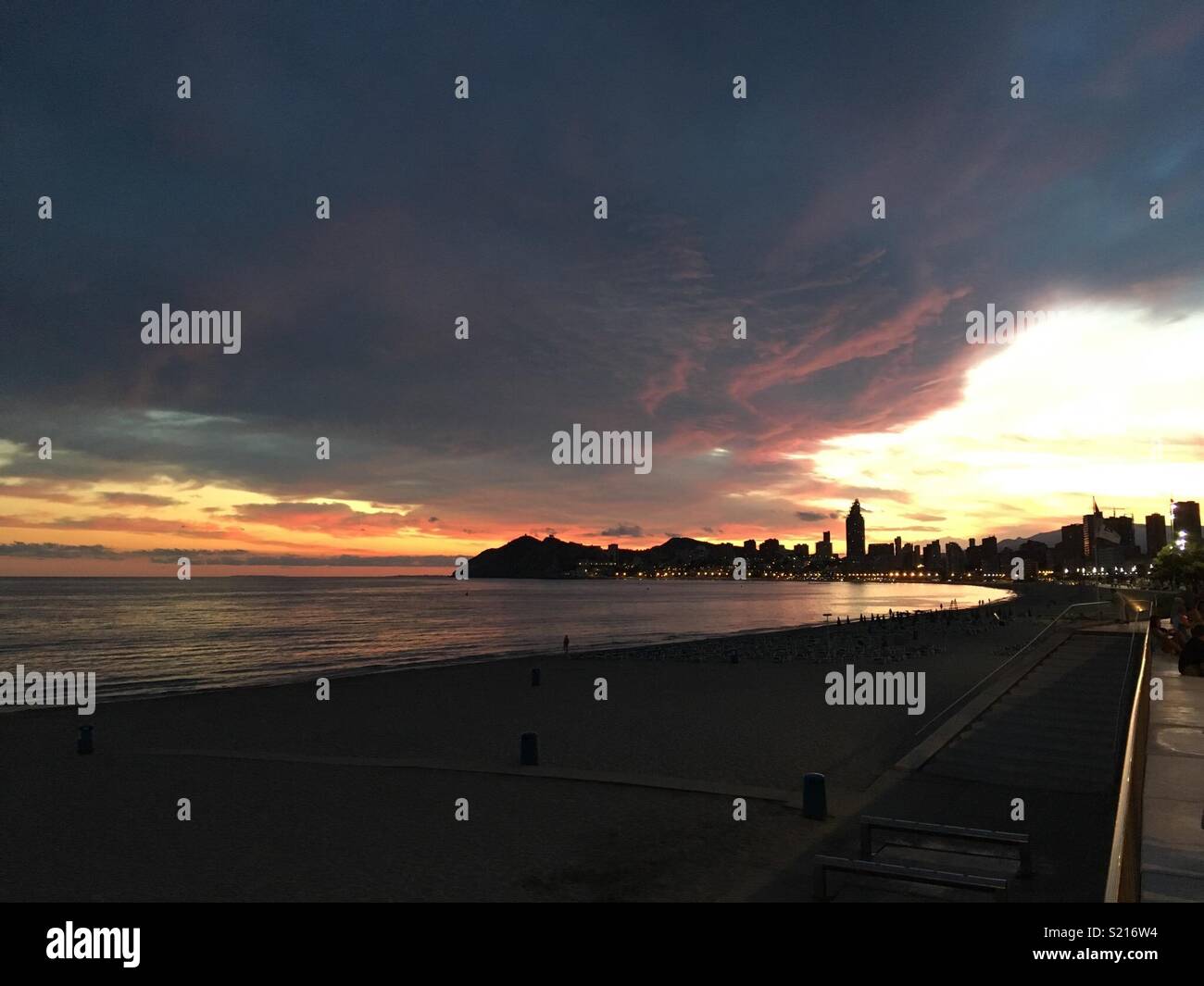 Weather benidorm hi-res stock photography and images - Alamy
