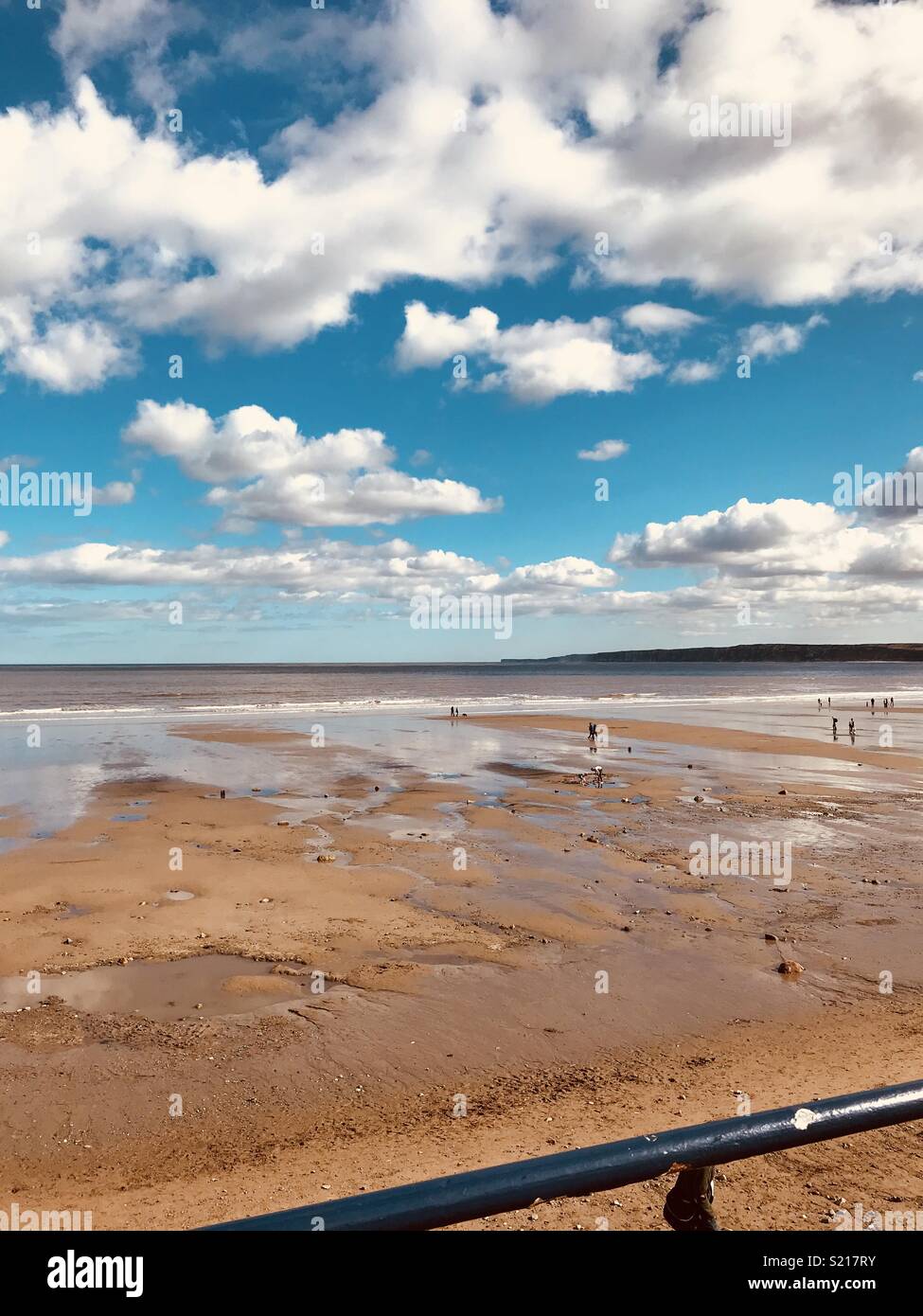 Filey beach UK Stock Photo - Alamy