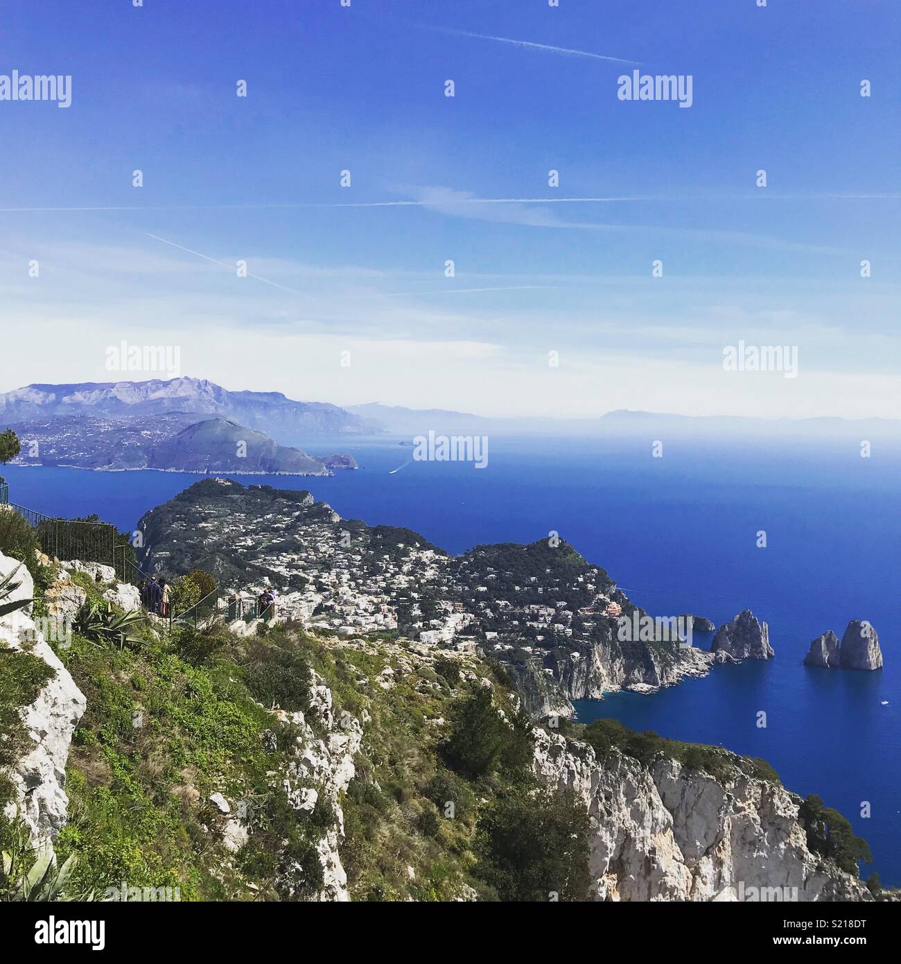 Island of Capri Stock Photo - Alamy