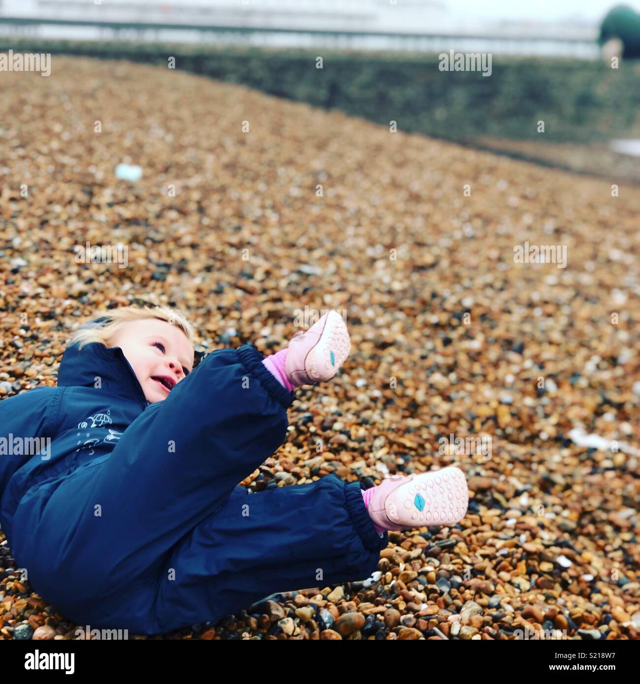 Brighton windy day hi-res stock photography and images - Alamy