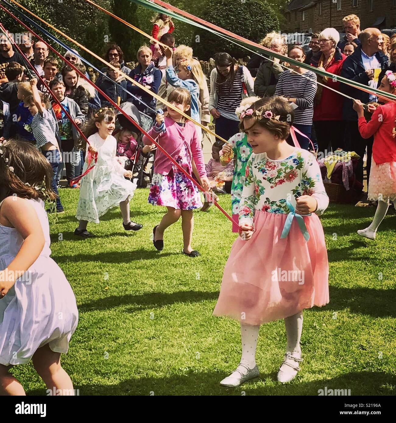 Girl Dancing Maypole High Resolution Stock Photography and Images - Alamy