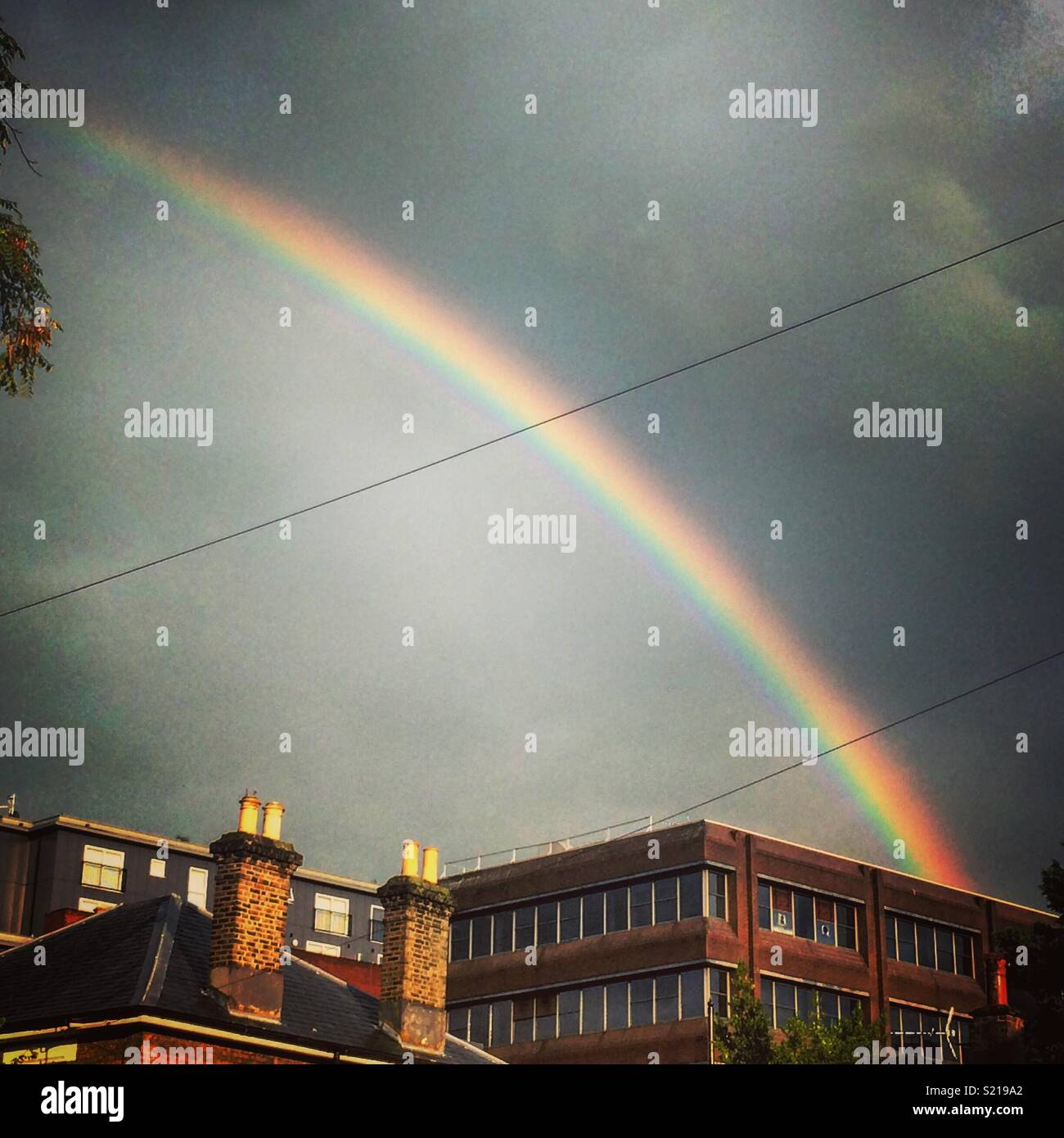 Rainbow Grey Sky Stock Photos & Rainbow Grey Sky Stock Images - Alamy