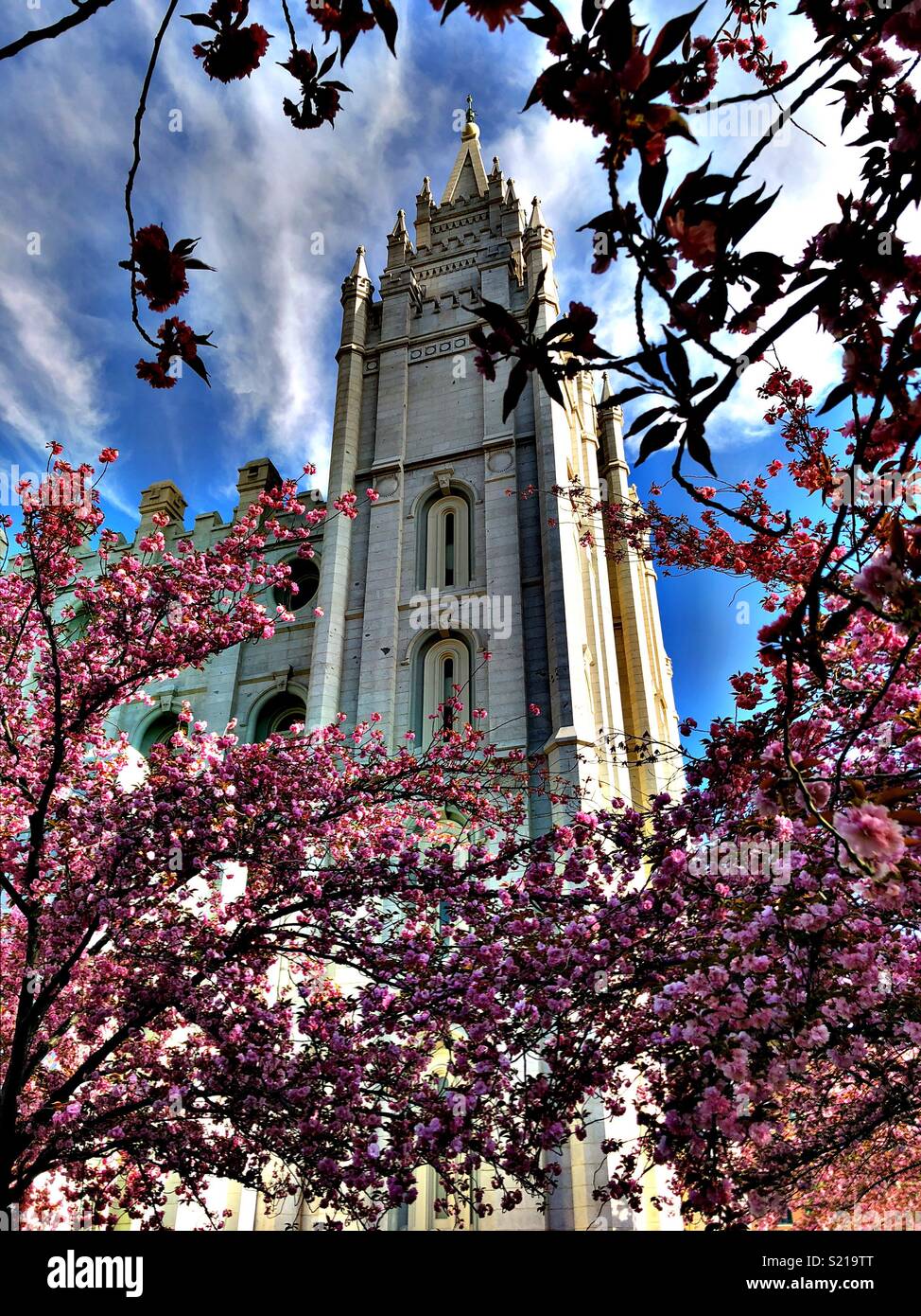 The temple square hi-res stock photography and images - Alamy