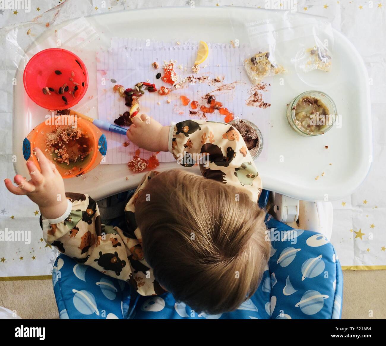 Messy play hi-res stock photography and images - Alamy