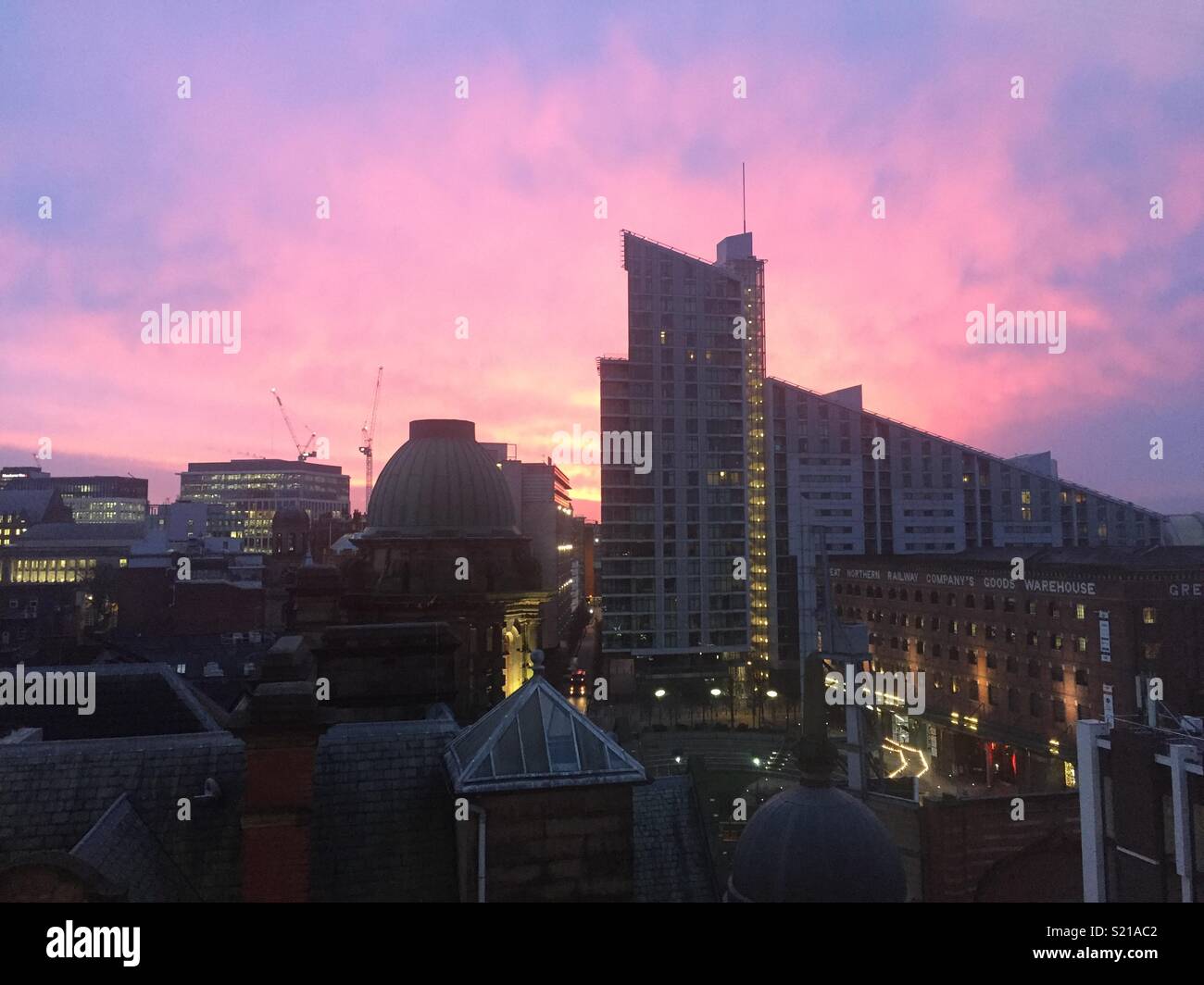 Manchester pink hi-res stock photography and images - Alamy