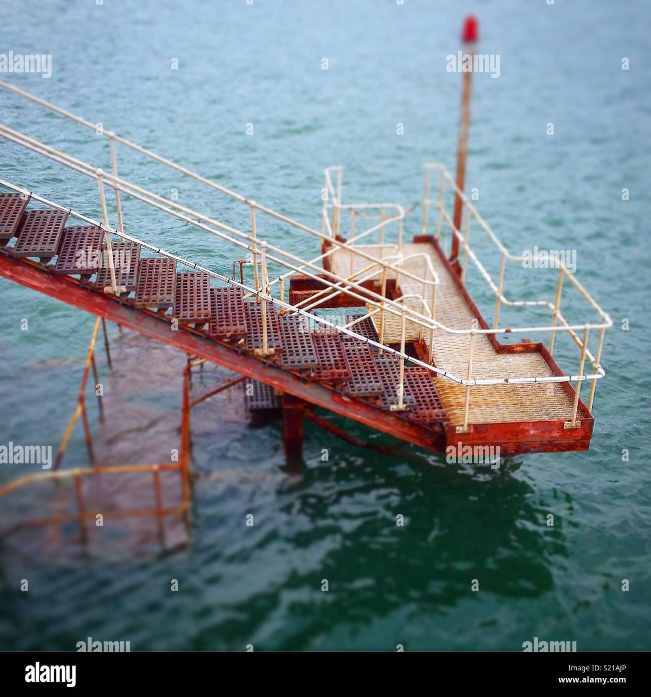 Landing steps hi-res stock photography and images - Alamy