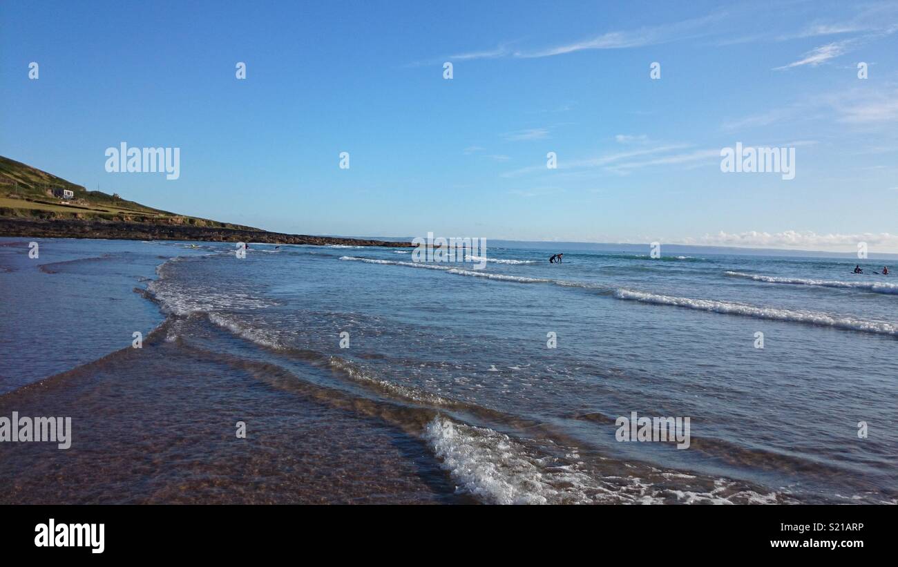 Croyde bay beach hi-res stock photography and images - Alamy