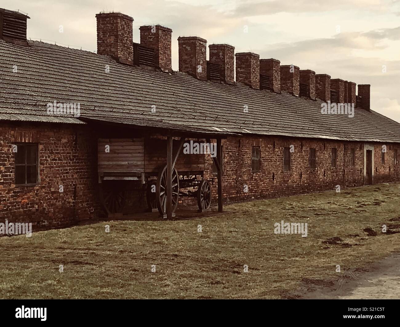 Auschwitz block hi-res stock photography and images - Alamy