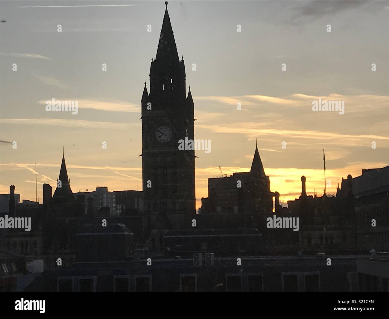 Manchester sunrise hi-res stock photography and images - Alamy