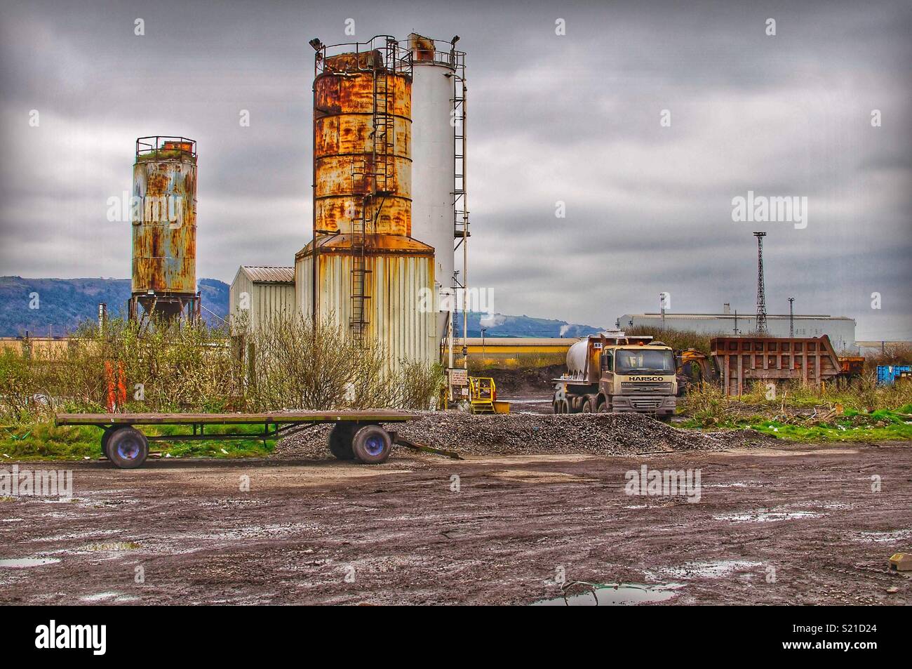 TATA Steel Port Talbot Stock Photo - Alamy