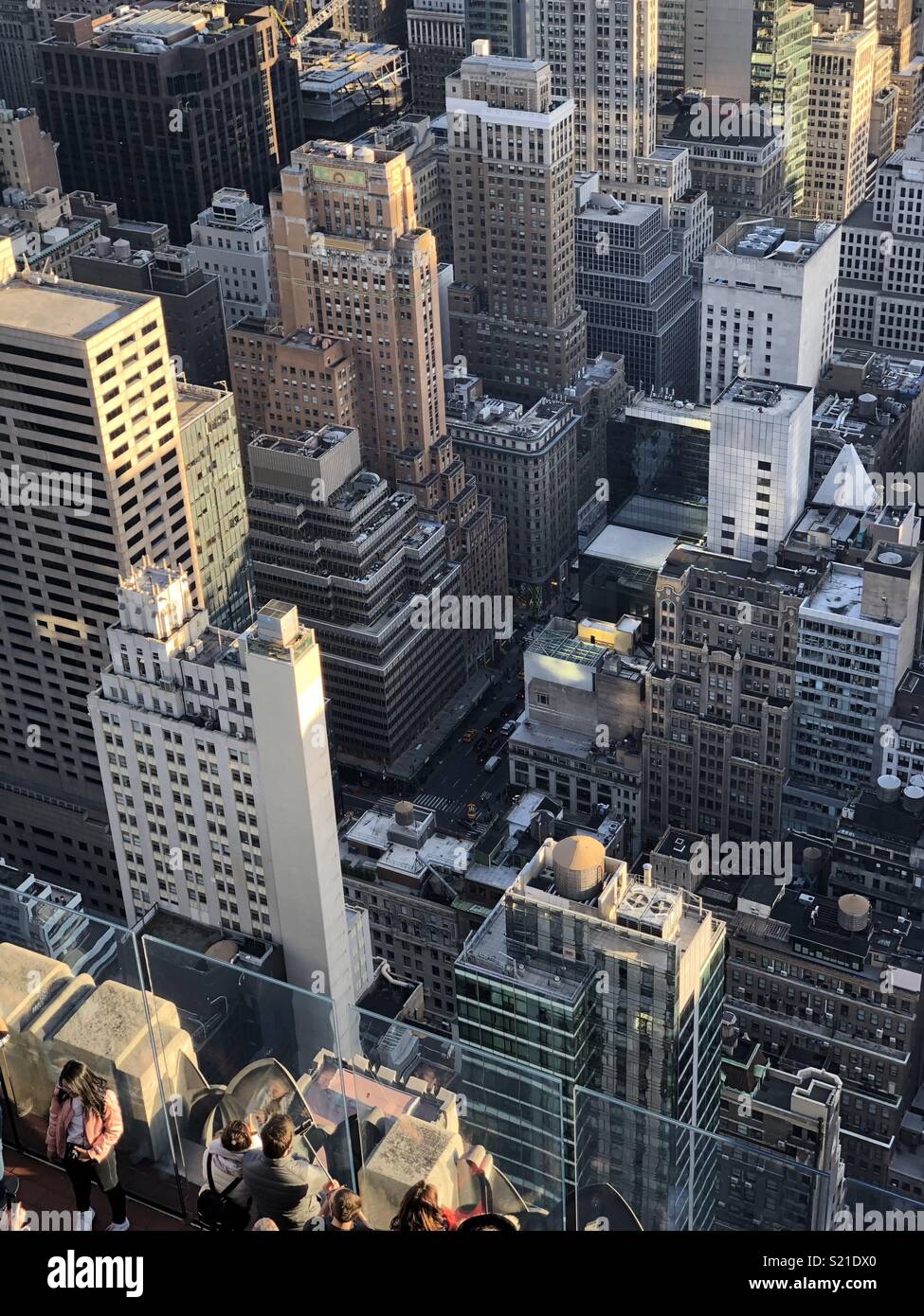 Rockefeller center aerial hi-res stock photography and images - Alamy