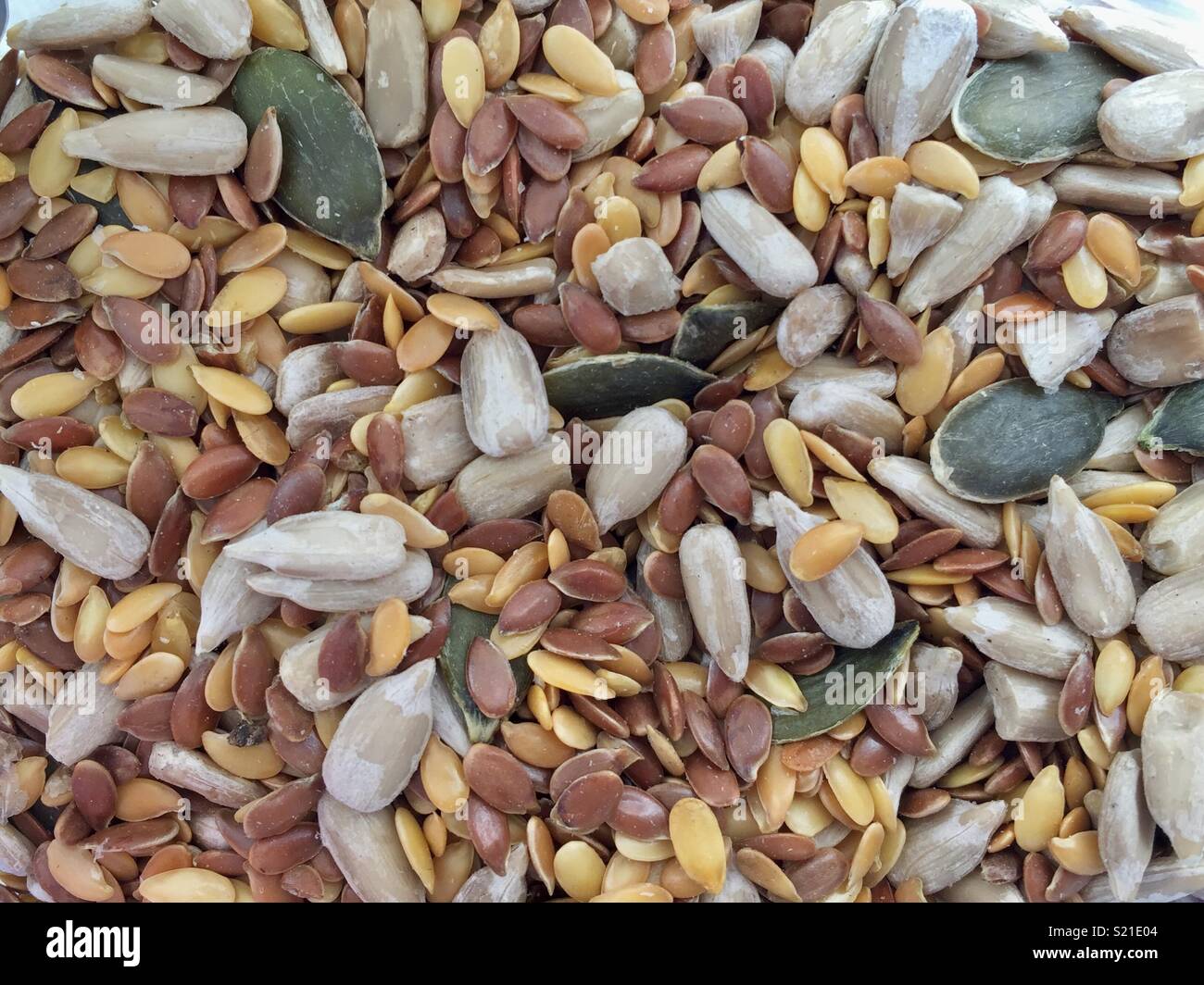 Sunflower And Pumpkin Seeds Stock Photos & Sunflower And Pumpkin Seeds ...