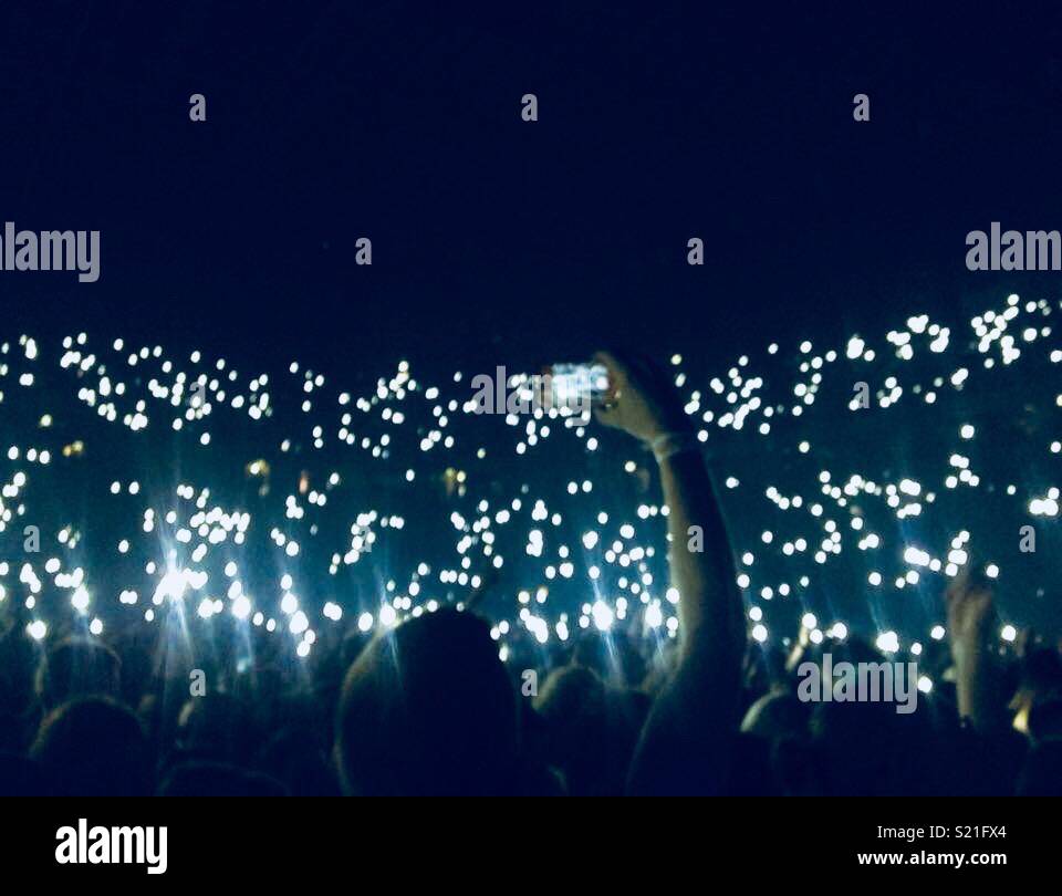 Concert, Manchester UK Stock Photo - Alamy