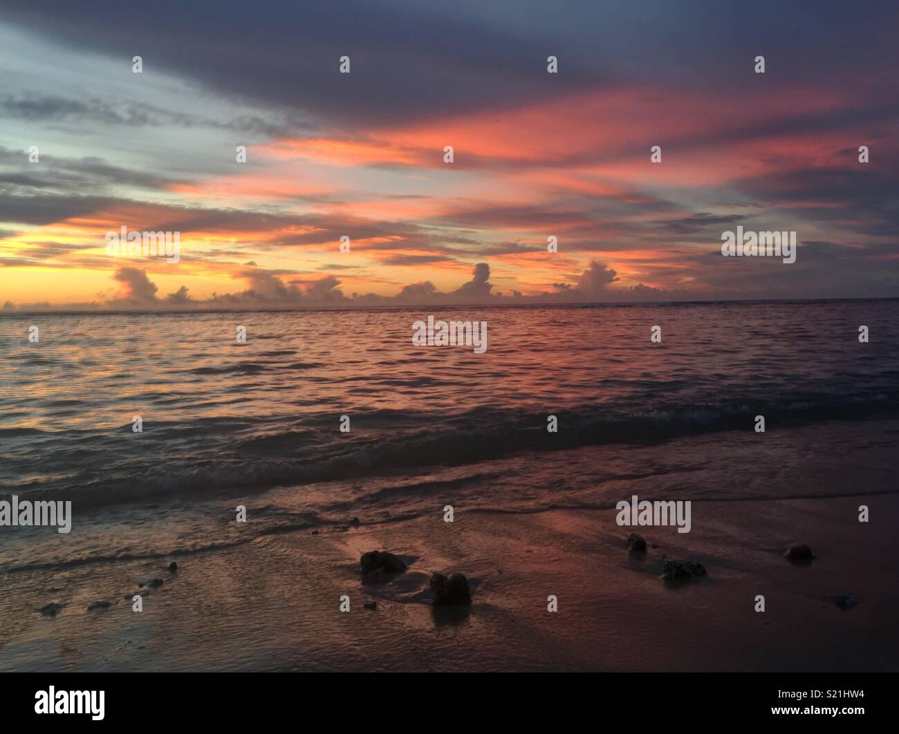 Reunion Island beach Stock Photo - Alamy