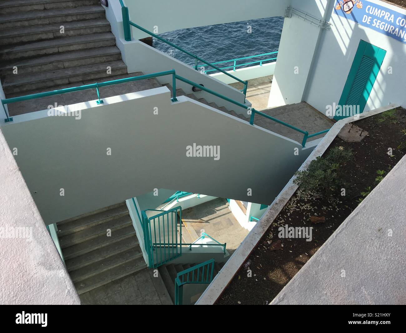 Stairs in Funchal, Madeira Stock Photo - Alamy