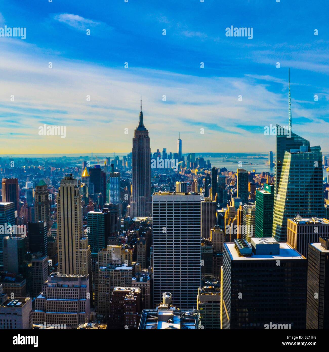 New York skyline Stock Photo - Alamy