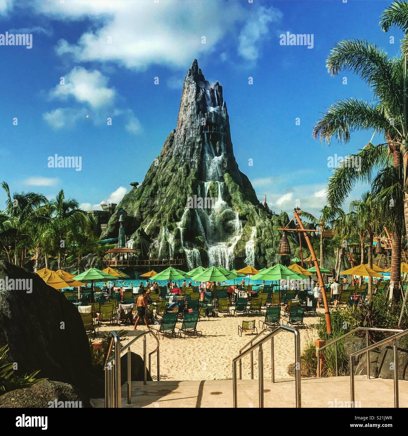 Afternoon at Volcano Bay, Universal Studios Orlando Stock Photo - Alamy