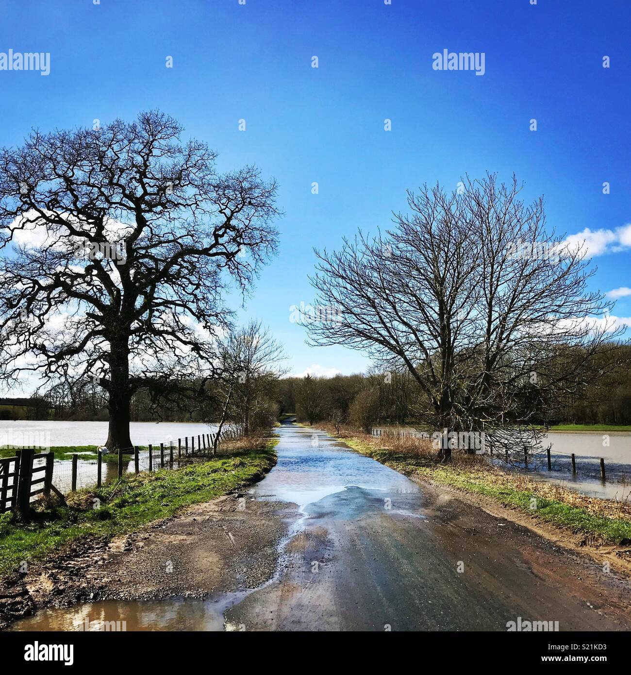 Flood countryside hi-res stock photography and images - Alamy