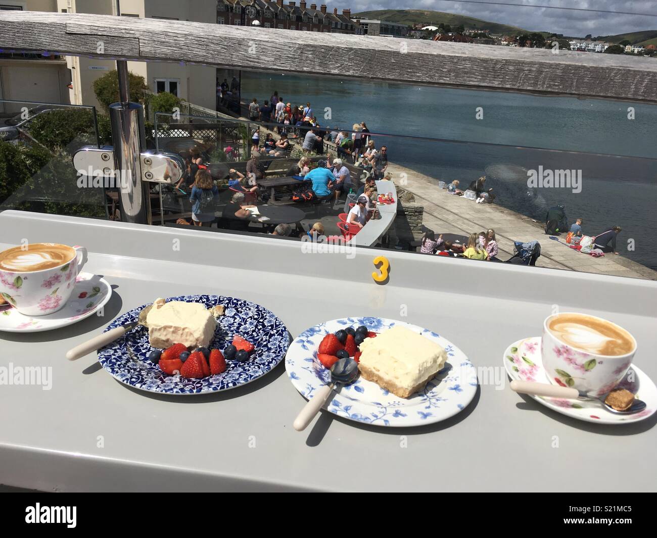 Cake by the ocean Stock Photo - Alamy
