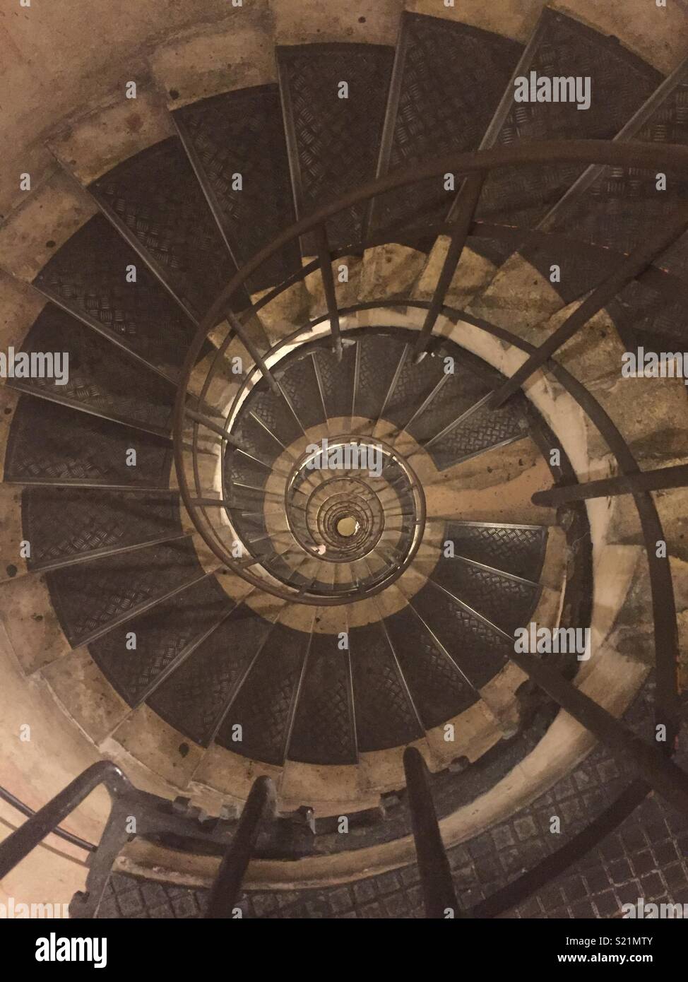 Snail shell staircase hi-res stock photography and images - Alamy