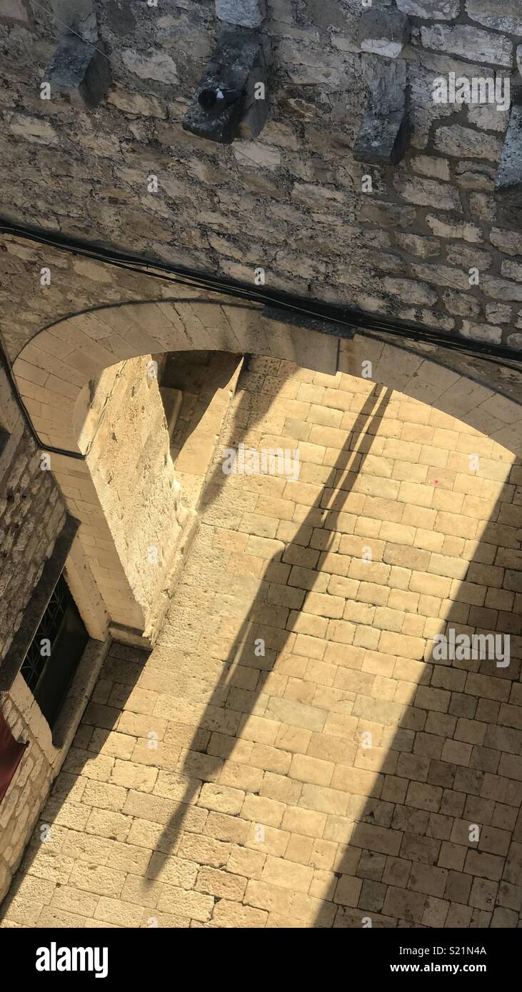 Shadow in arch Stock Photo - Alamy