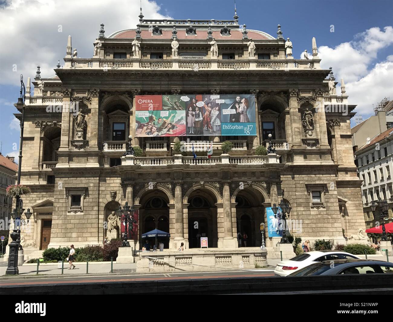 Budapest opera house Stock Photo - Alamy