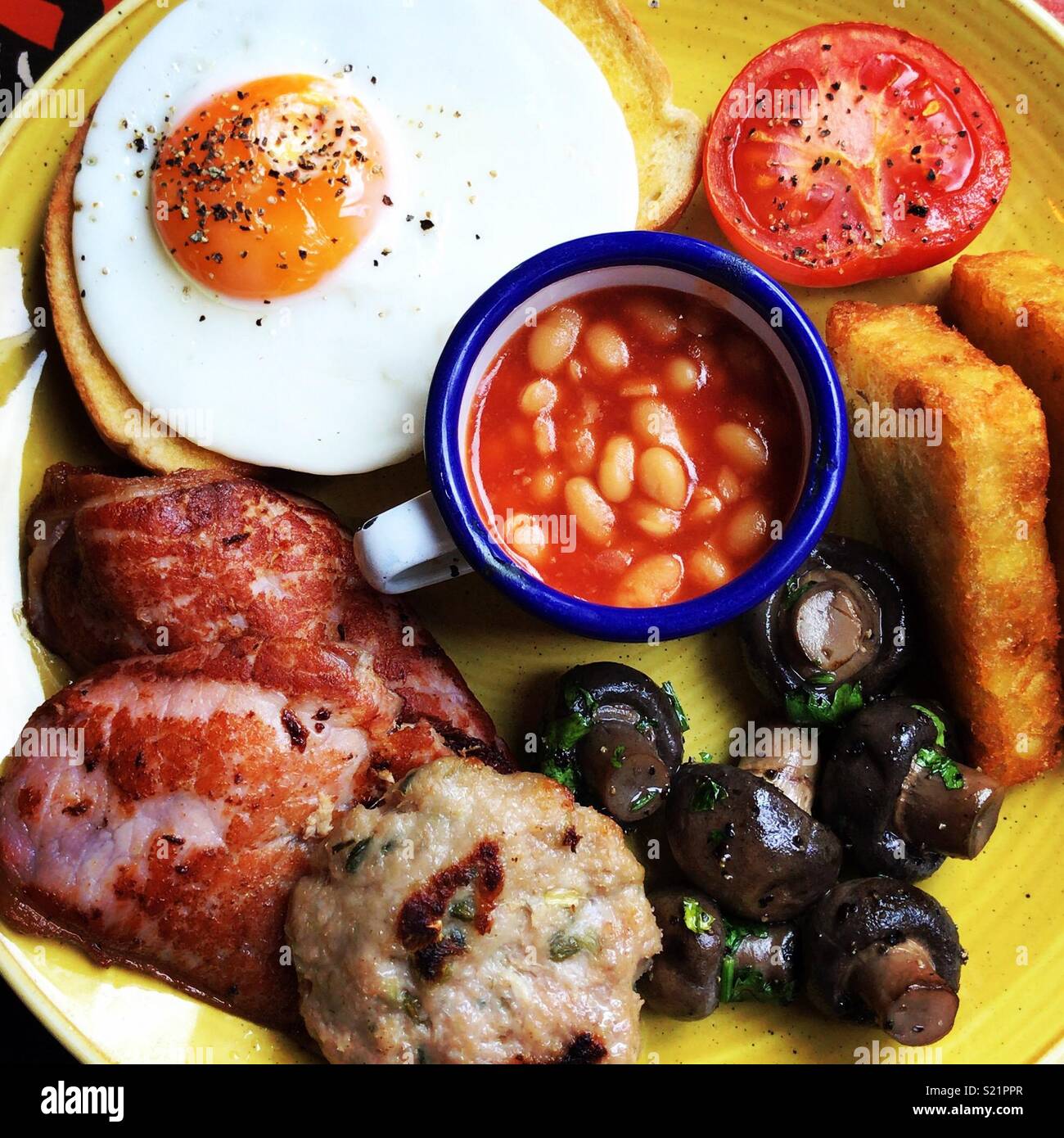 Fryup bacon hi-res stock photography and images - Alamy