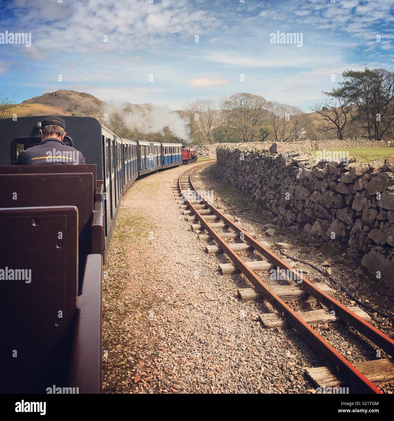 Lake district steam train hi-res stock photography and images - Alamy