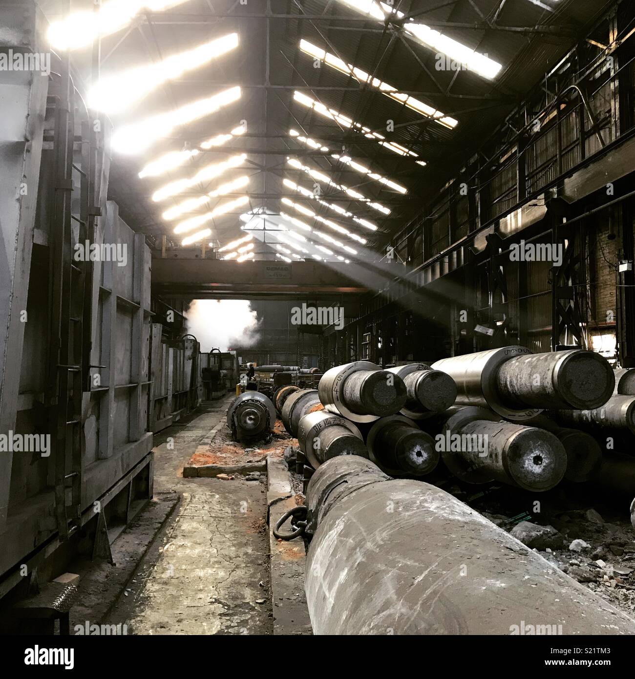 Steel Works Factory High Resolution Stock Photography and Images - Alamy