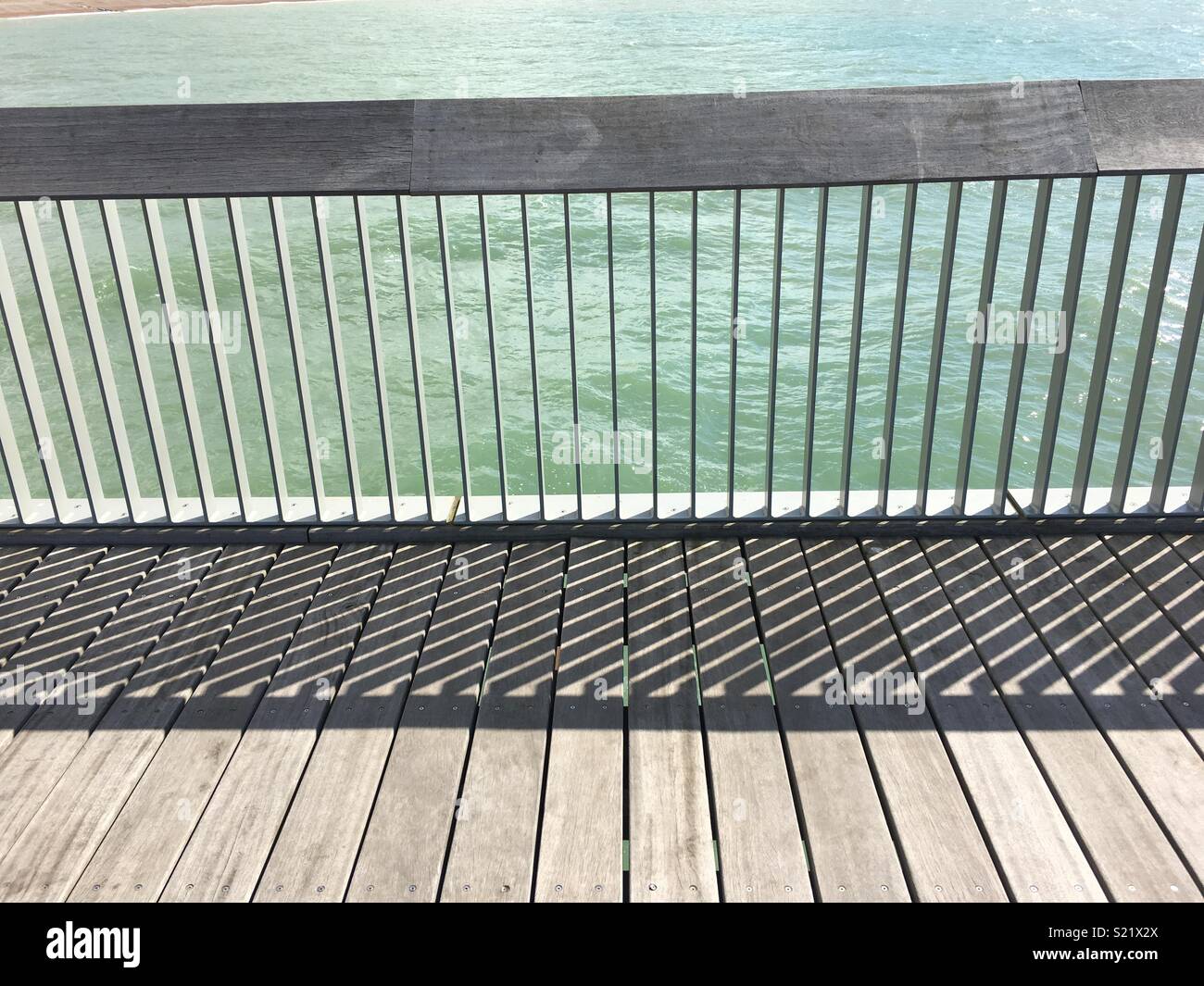 Pier fence hi-res stock photography and images - Alamy