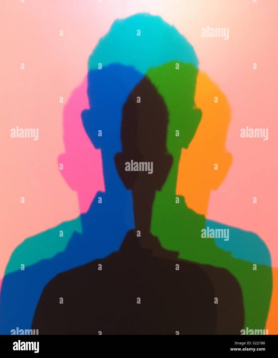 Split colours hi-res stock photography and images - Alamy