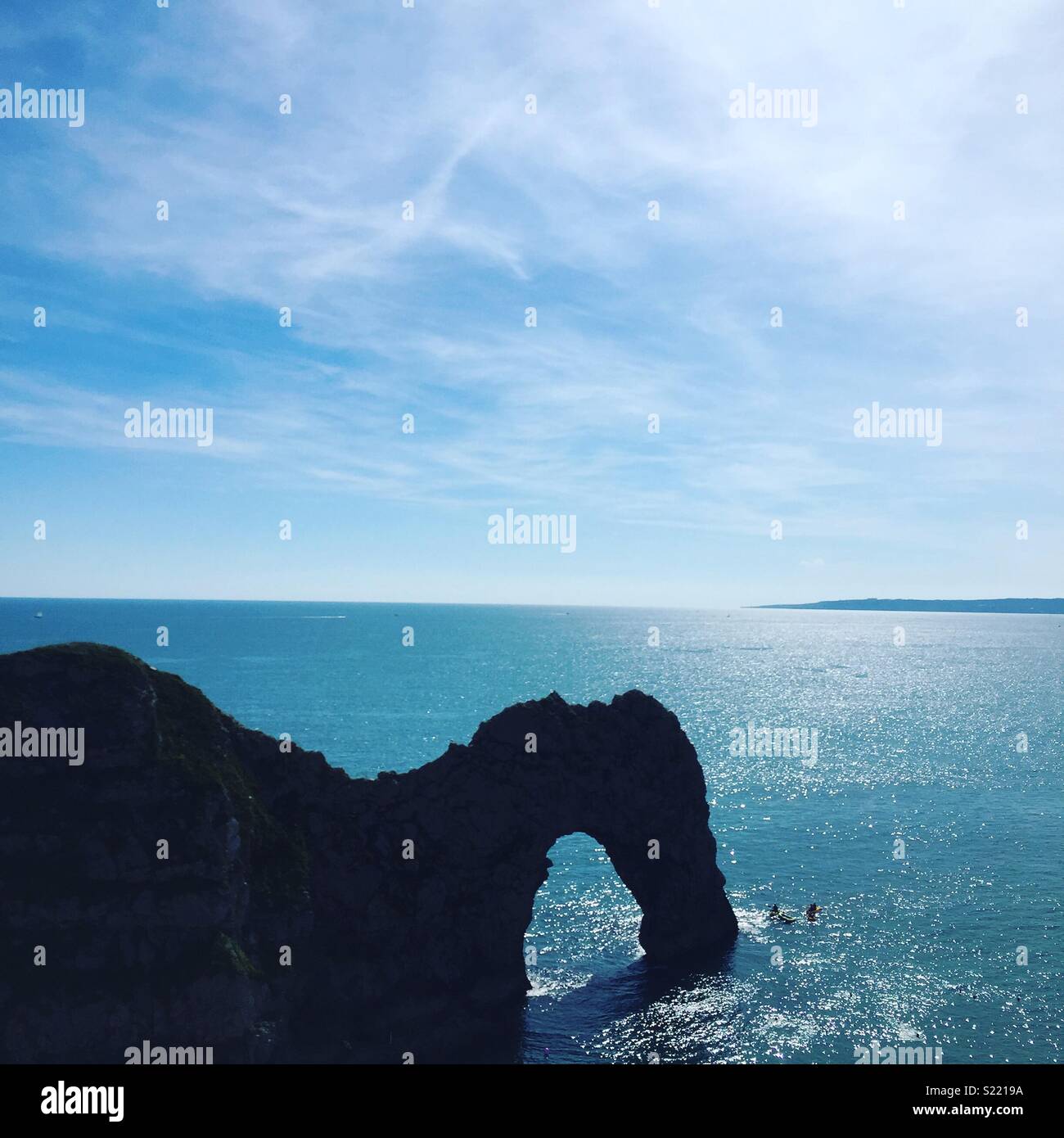 Duffle door Jurassic coast Stock Photo - Alamy