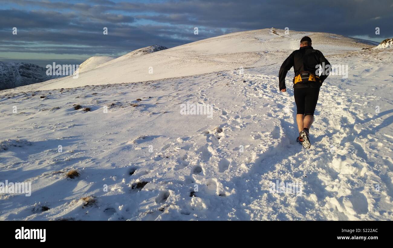Runner mountains hi-res stock photography and images - Alamy